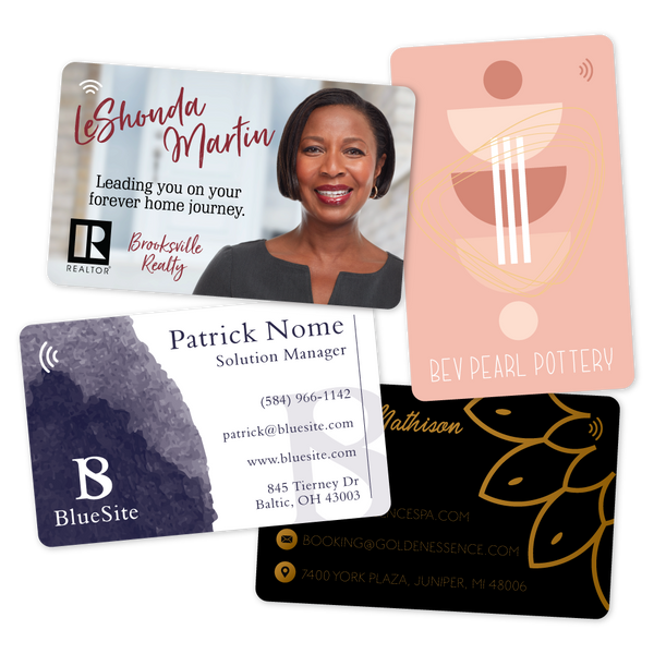 Custom NFC Business Cards – Plastic Printers