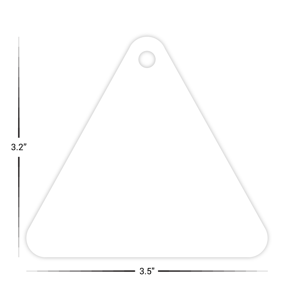 Hellcat Custom Designed Triangle Event Badges – Plastic Printers
