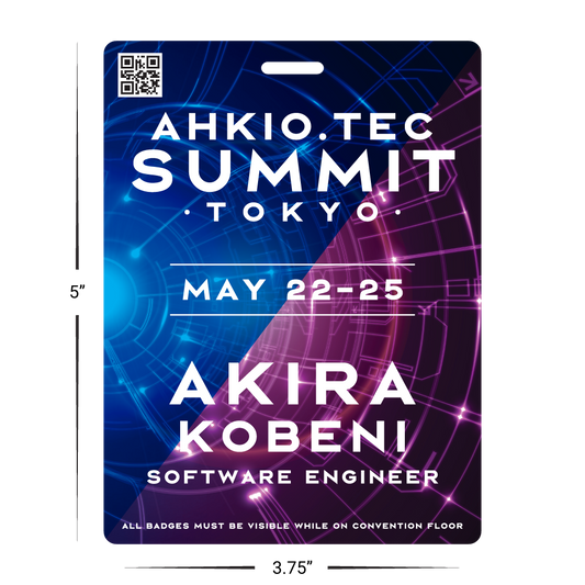 Conference Badges – Plastic Printers