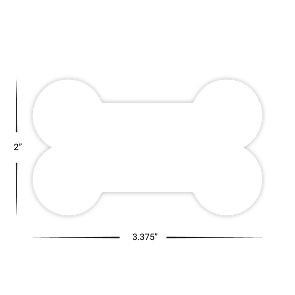 Bone Shape - Custom Gift Cards – Plastic Printers